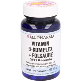 Hecht-Pharma Vitamin B KOMPLEX+Fols&auml;ure Kapseln 60 St