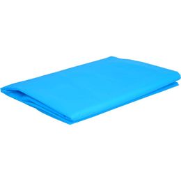 CareLiv Sch&uuml;rze Einmal Pe blau 120 cm unsteril mit &Auml;rmel 1 St