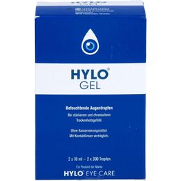 HYLO-GEL Augentropfen 2X10 ml