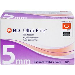 ToRa Pharma Bd ULTRA-FINE Pen-Nadeln 5 mm 31 G 0,25 mm 105 St