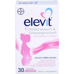 BAYER Elevit 1 Kinderwunsch & Schwangerschaft Tabletten 30 St