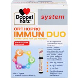Queisser Doppelherz Orthopro Immun Duo system Trinkampullen 7 St