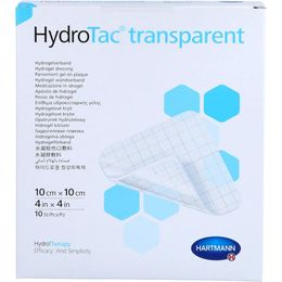 Paul Hartmann AG Hydrotac transparent Hydrogelverb.10x10 cm 10 St