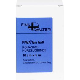 Fink & Walter Kompressionsbinde 10cmx5m koh&auml;siv m.kurzem Zug 1 St