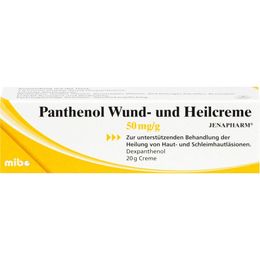 Panthenol Wund- und Heilcreme Jenapharm 20 g
