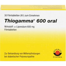 WÖRWAG PHARMA Thiogamma 600 oral Filmtabletten 30 St