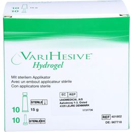 Varihesive Hydrogel mit Applikator 10X15 g