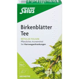 Birkenbl&auml;tter Arzneitee Betulae folium Bio Salus 15 St