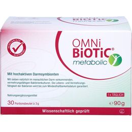 INSTITUT ALLERGOSAN Deutschland (privat) GmbH Omni BiOTiC metabolic Probiotikum Pulver Beutel 30X3 g