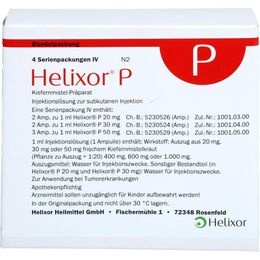 Helixor P Serienpackung Iv Ampullen 4X7 St