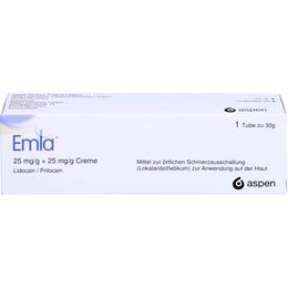 Emla 25 mg/g + 25 mg/g Creme 30 g