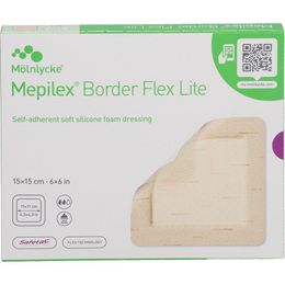 Mepilex Border Flex Lite Schaumverband 15x15 cm 5 St