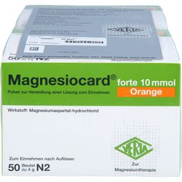 Verla-Pharm Arzneimittel GmbH & Co. KG Magnesiocard forte 10 mmol Orange Plv.z.H.e.L.z.E. 100 St