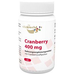vitaworld Cranberry 400 mg Kapseln 60 St
