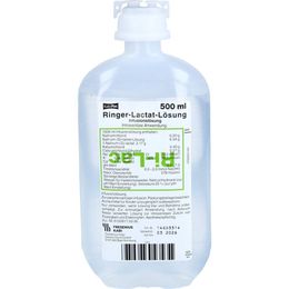 Fresenius Ringer Lactat L&ouml;sung Plastik Infusionsl&ouml;sung 10X500 ml