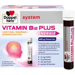 Queisser Doppelherz Vitamin B12 Plus system Trinkampullen 30X25 ml