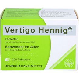 Vertigo Hennig Tabletten 200 St