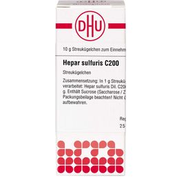DHU-Arzneimittel Hepar Sulfuris C 200 Globuli 10 g