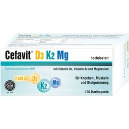 Cefavit D3 K2 Mg 7.000 I.E. Hartkapseln 100 St