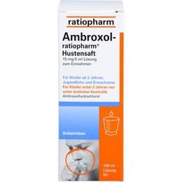 AMBROXOL-ratiopharm Hustensaft 100 ml