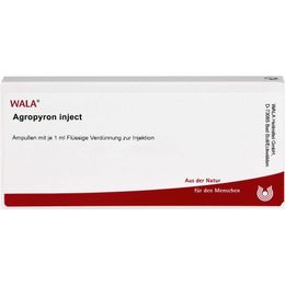 WALA Agropyron Inject Ampullen 10X1 ml