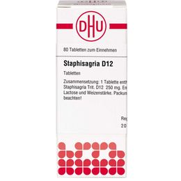 DHU-Arzneimittel Staphisagria D 12 Tabletten 80 St