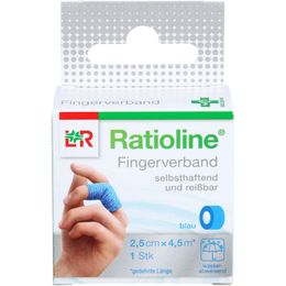 Lohmann & Rauscher Ratioline selbsthaft.Fingerv.2,5cmx4,5m blau 1 St