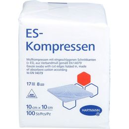 Avitamed ES-KOMPRESSEN unsteril 10x10 cm 8fach 100 St
