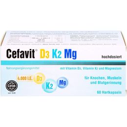 Cefavit D3 K2 Mg 4.000 I.E. Hartkapseln 60 St