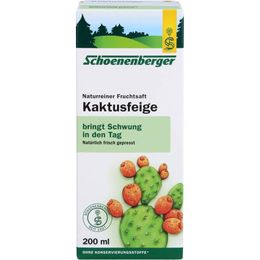 Salus Kaktusfeige Saft Bio Schoenenberger 200 ml