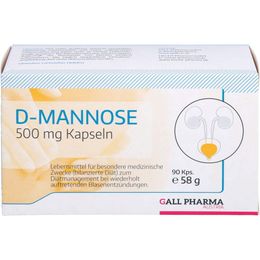 Hecht-Pharma D-MANNOSE 500 mg Gph Kapseln 90 St
