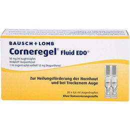 Corneregel Fluid Edo Augentropfen 30X0.6 ml