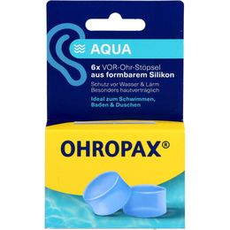 Ohropax Aqua Silikon Vor-Ohr Stöpsel 6 St