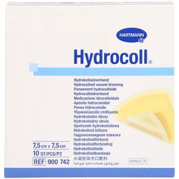 EurimPharm Arzneimittel Hydrocoll Wundverband 7,5x7,5 cm 10 St
