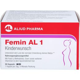 ALIUD Femin Al 1 Kinderwunsch Hartkapseln 90 St