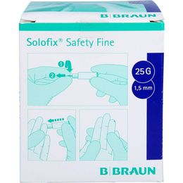 B.Braun Solofix Safety Fine Lanzetten 25 Gx1,5 mm 200 St