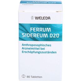 Weleda Ferrum Sidereum D 20 Tabletten 80 St