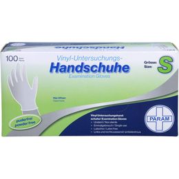 PARAM Handschuhe Einmal Vinyl puderfrei S 100 St