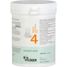 Pfl&uuml;ger&reg; Biochemie Pfl&uuml;ger 4 Kalium chloratum D 6 Tabletten 1000 St