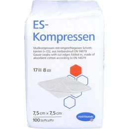 B2B Medical ES-KOMPRESSEN unsteril 7,5x7,5 cm 8fach 100 St