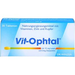 Vit Ophtal mit 10 mg Lutein Tabletten 30 St