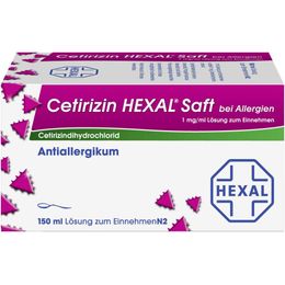 HEXAL® Cetirizin Hexal Saft bei Allergien 150 ml