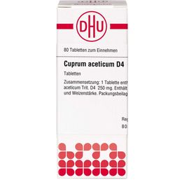 DHU-Arzneimittel Cuprum Aceticum D 4 Tabletten 80 St