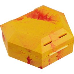 Zahnspangenbox mit Kordel gelb/rot 1 St