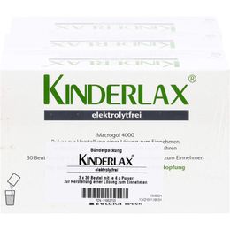 InfectoPharm&reg;  Kinderlax elektrolytfrei Plv.z.Her.e.Lsg.z.Einn. 3X30 St