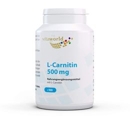 vitaworld L-CARNITIN 500 mg Kapseln 100 St