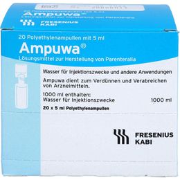 Fresenius Ampuwa Plastikampullen Injektions-/Infusionslsg. 20X5 ml