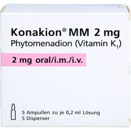 Konakion Mm 2 mg L&ouml;sung 5 St
