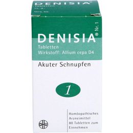 DHU-Arzneimittel Denisia 1 Schnupfen Tabletten 80 St