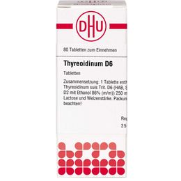 DHU-Arzneimittel Thyreoidinum D 6 Tabletten 80 St